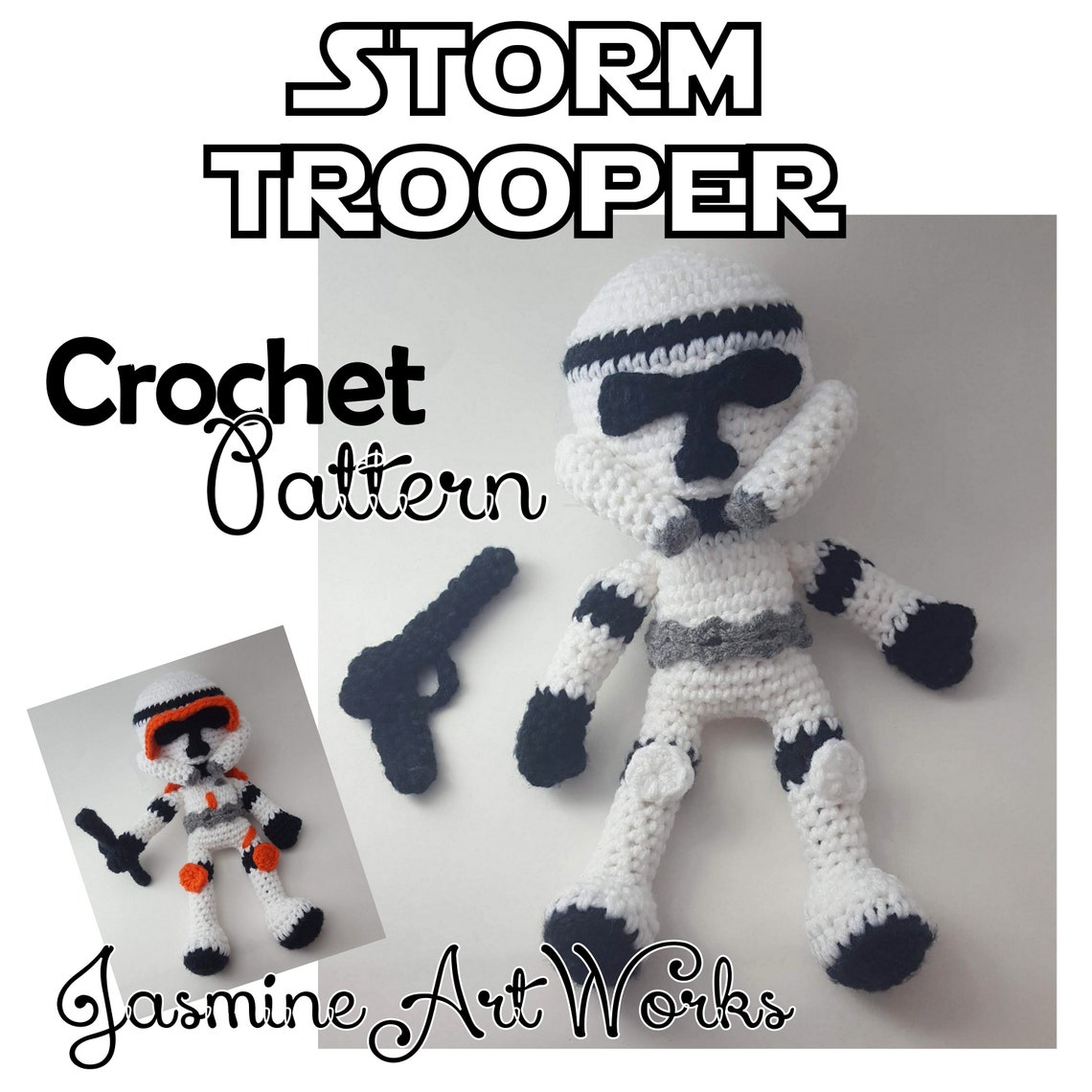 StormTrooper Clone Trooper Crochet Pattern | Etsy