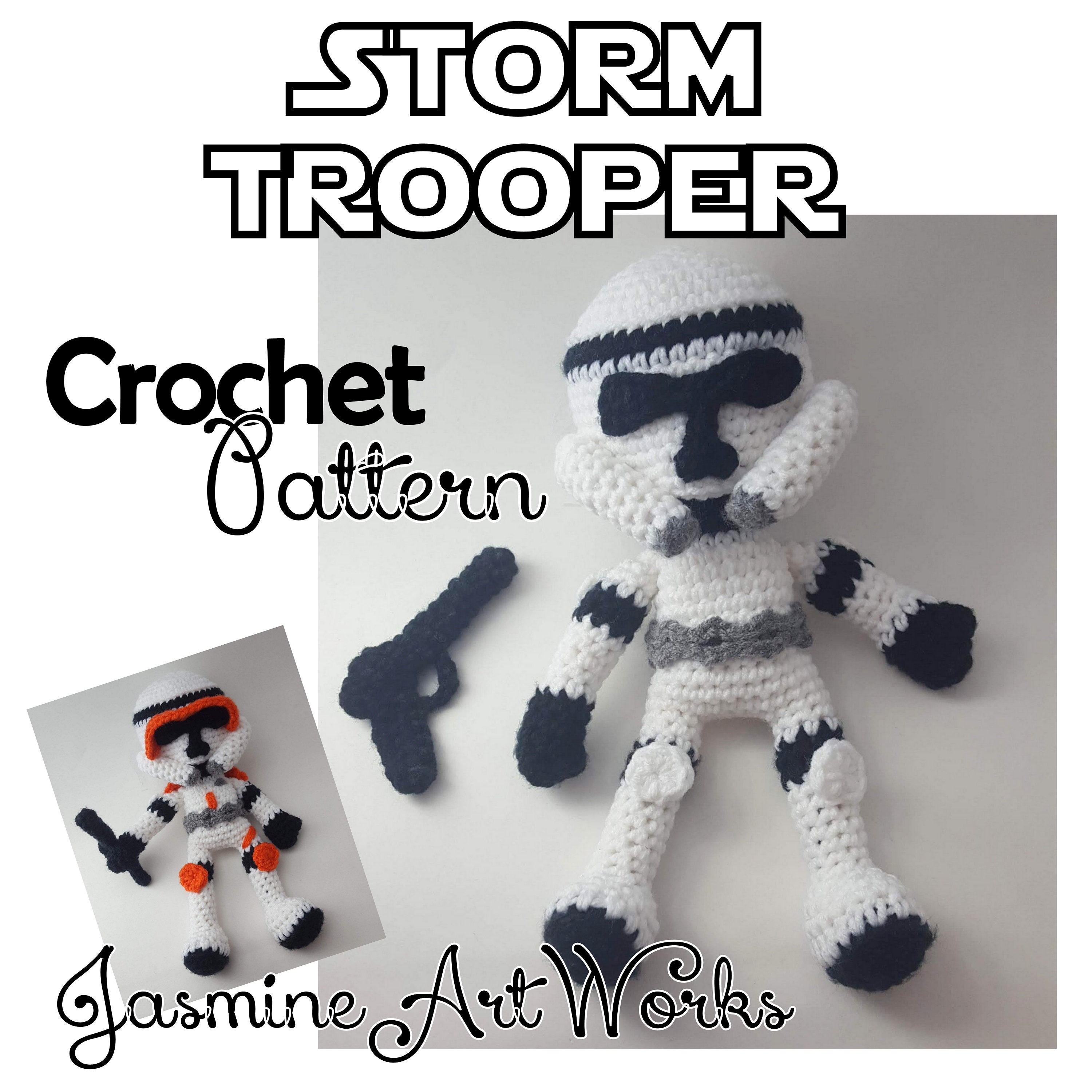 StormTrooper Clone Trooper Crochet Pattern | Etsy