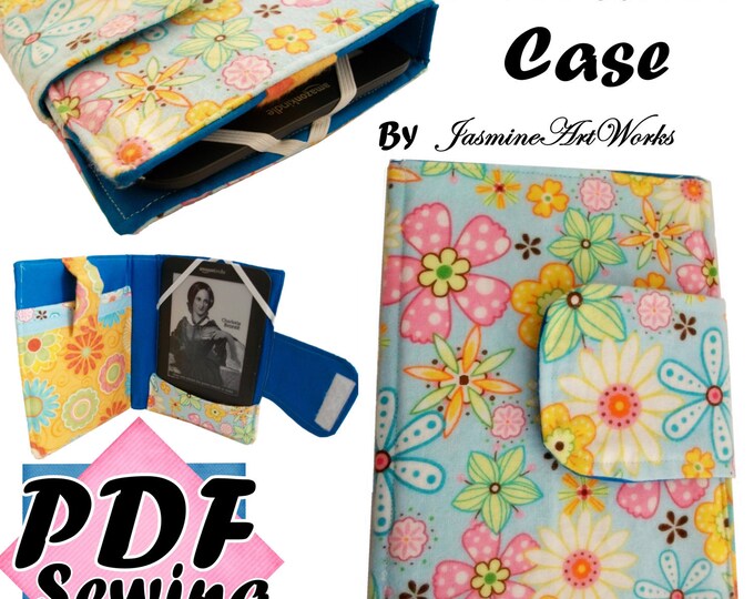 E-reader Case PDF Sewing Pattern for the Kindle, Kindle Fire, and Ipad ...