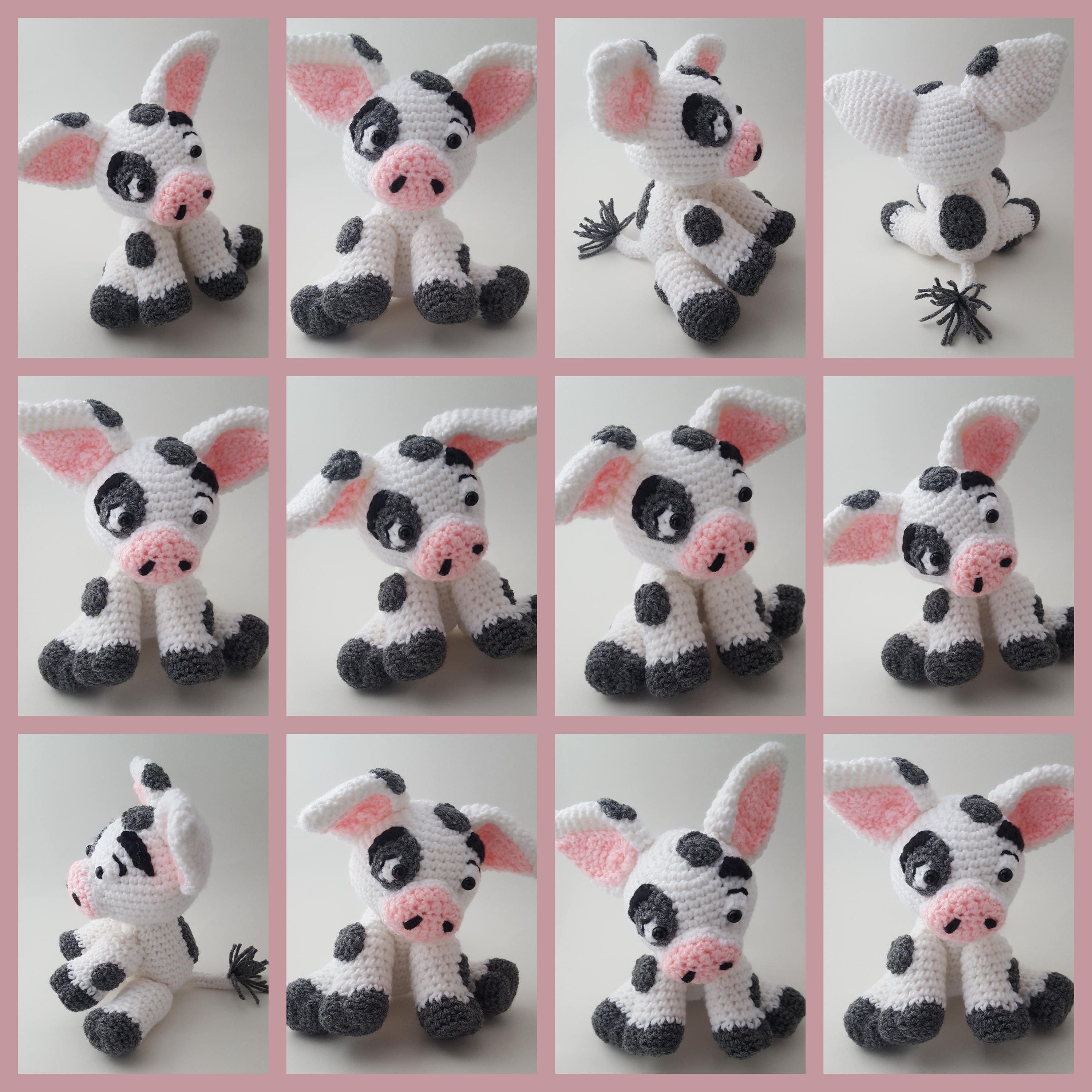 Pua Pig Crochet Pattern | Etsy Canada