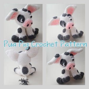 Pua Pig Crochet Pattern - Etsy