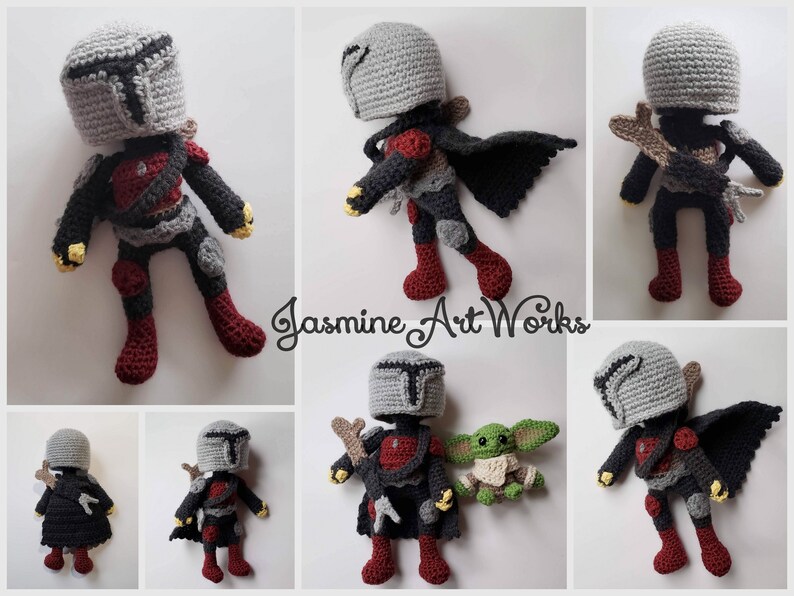 Mandalorian Crochet Pattern - Etsy