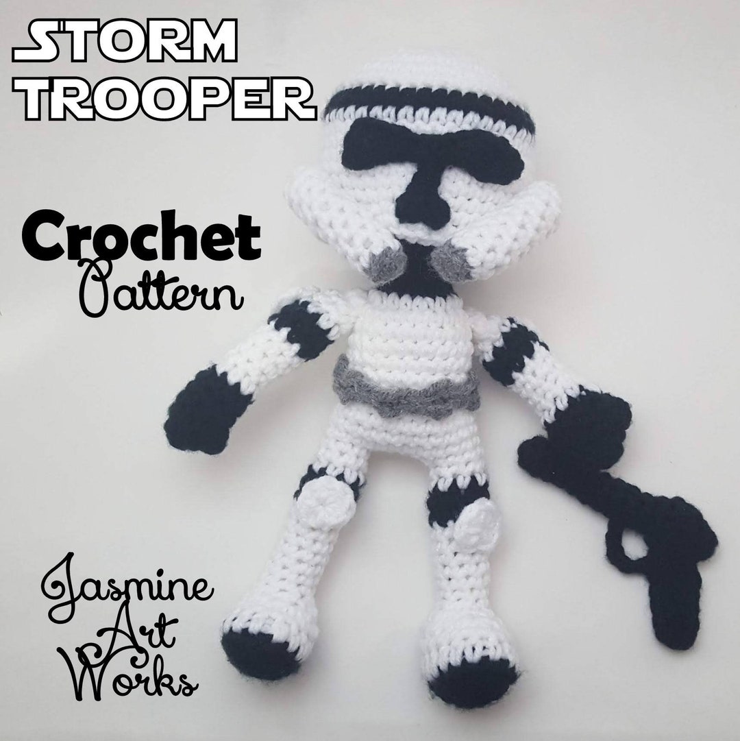 Stormtrooper Clone Trooper Crochet Pattern - Etsy