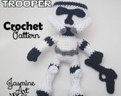 Stormtrooper Clone Trooper Crochet Pattern - Etsy