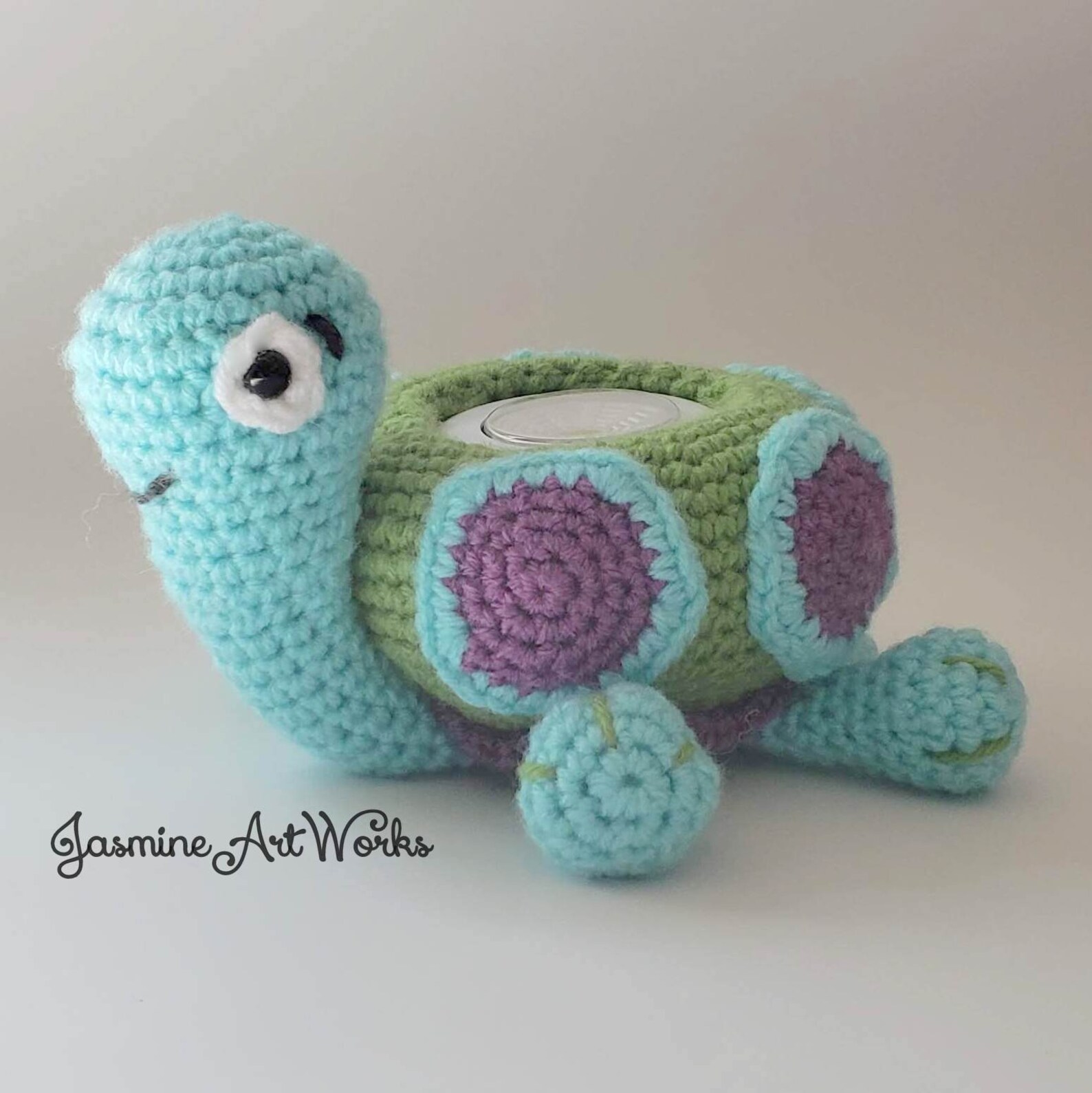 Flashlight Friend Turtle and Kitten | Etsy