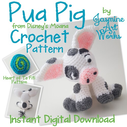 Crochet Pattern Amigurumi Teddy Pig. Teddy Piggie Doll - Etsy