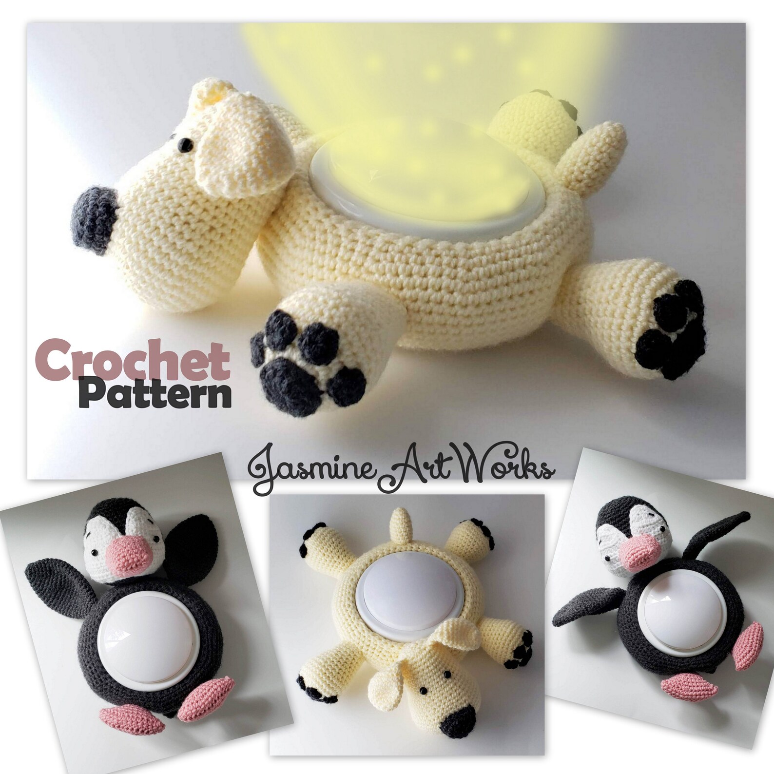 Night Light Crochet Pattern Bundle - Etsy