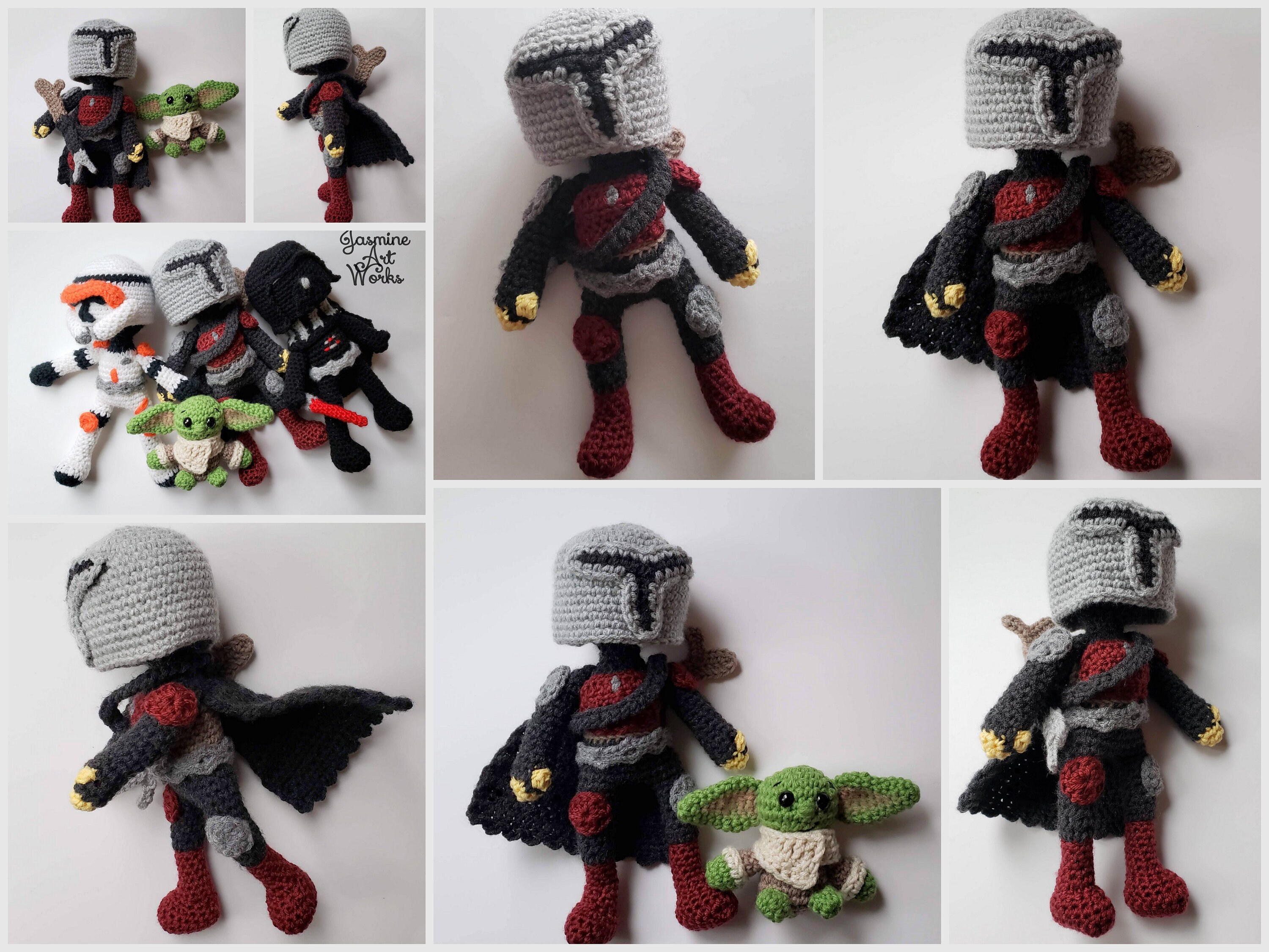 Mandalorian Crochet Pattern - Etsy