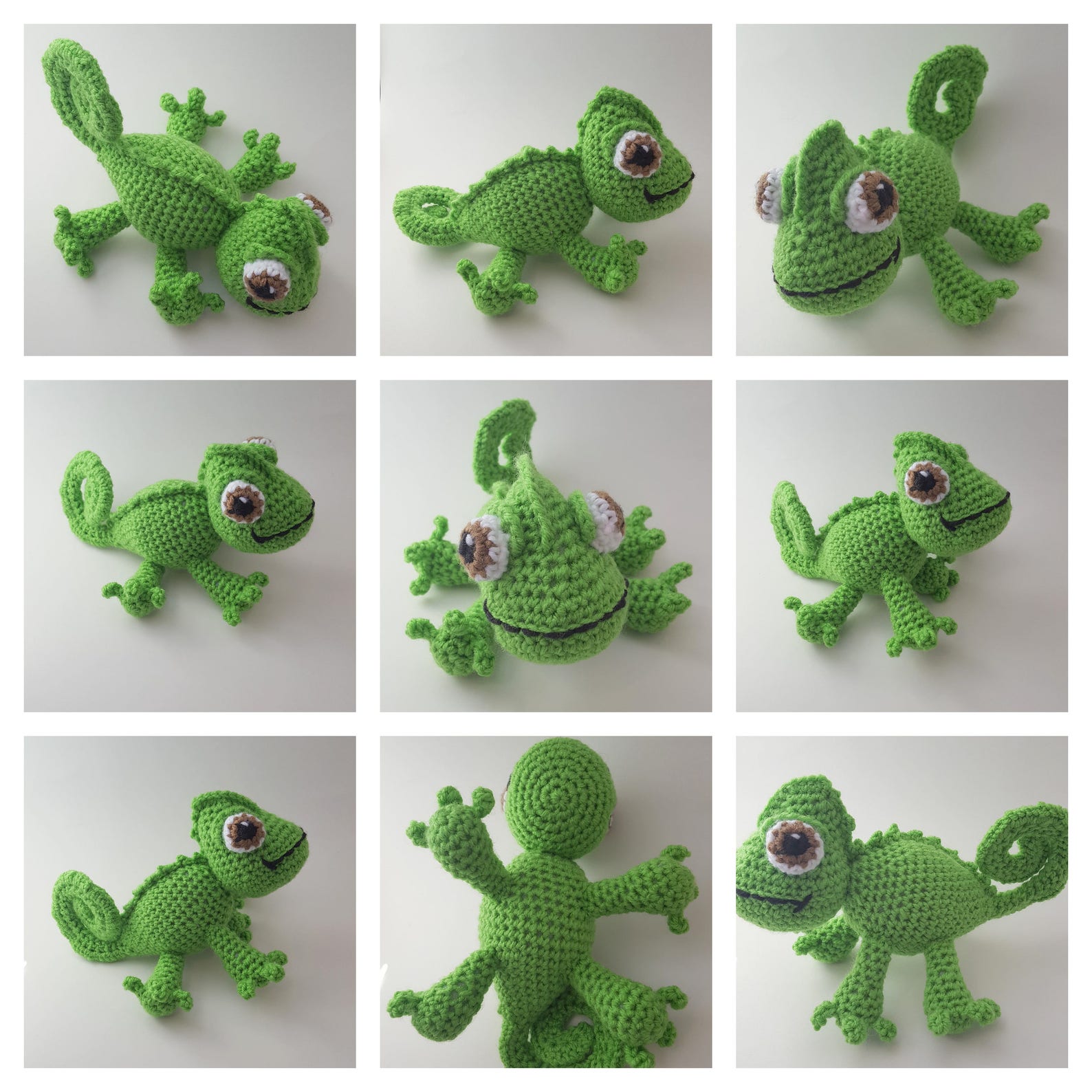 Pascal Chameleon Crochet Pattern - Etsy