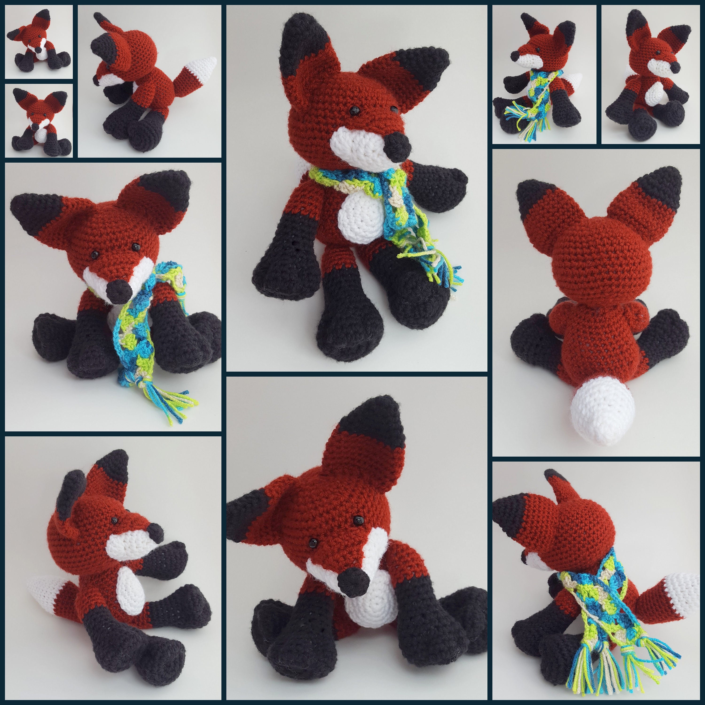 Fox Crochet Pattern | Etsy