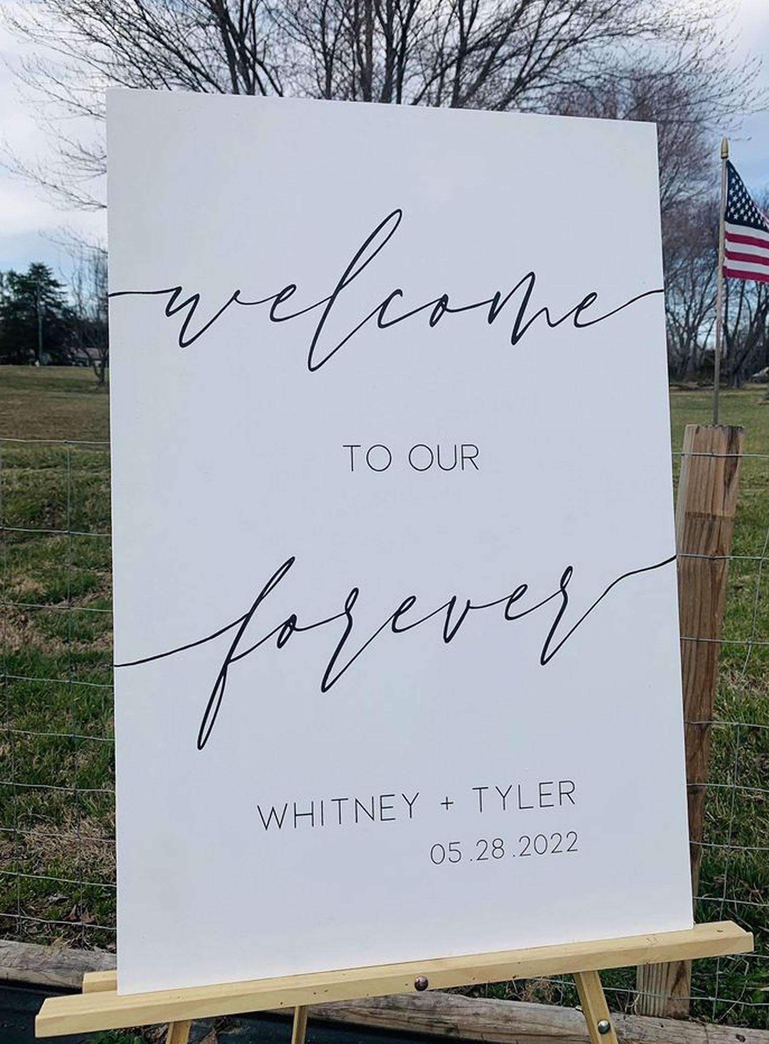 She Said Yes Sign | Acrylic Engagement Party Sign | Modern Minimalist ...