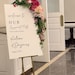 Acrylic We're Engaged Sign, Modern Engagement Party Sign, She Said Yes ...