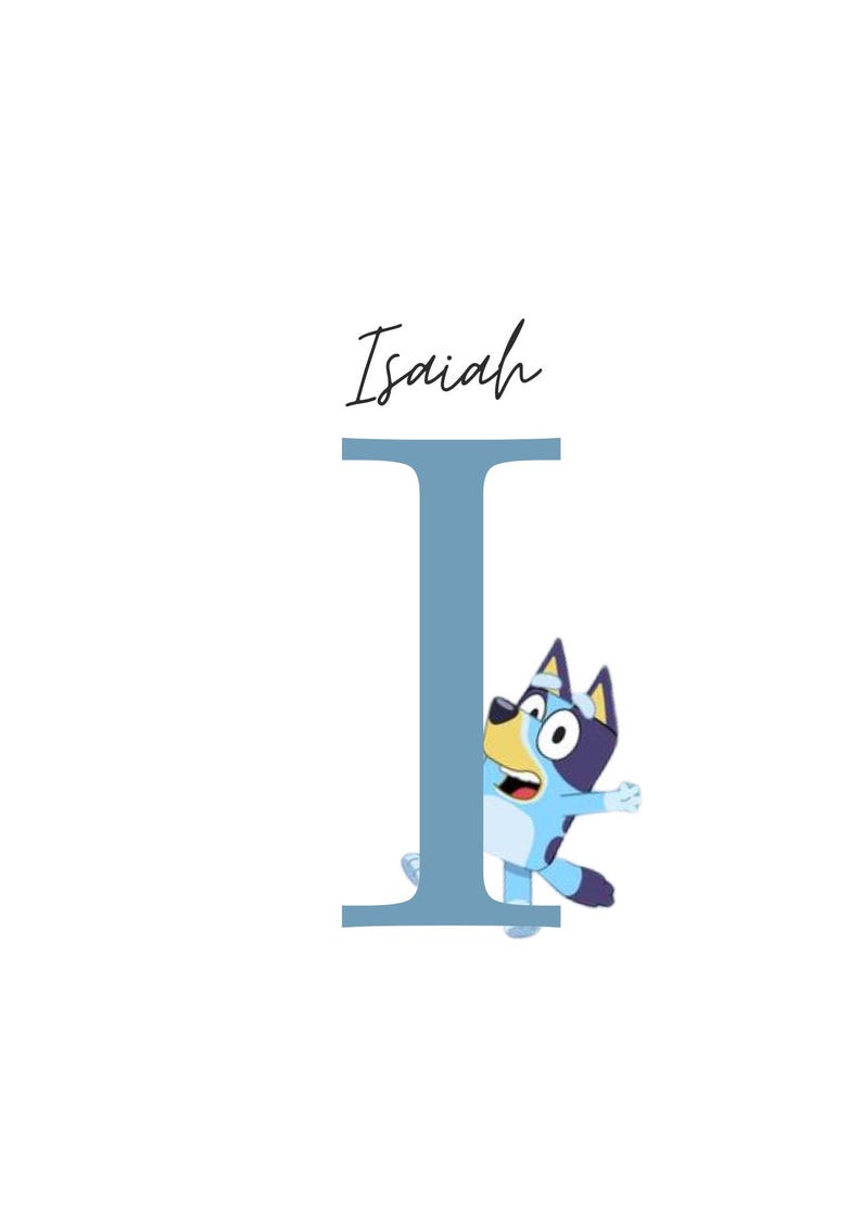 Custom Printable A3 Bluey Siblings Wall Posters for Kids - Etsy Australia