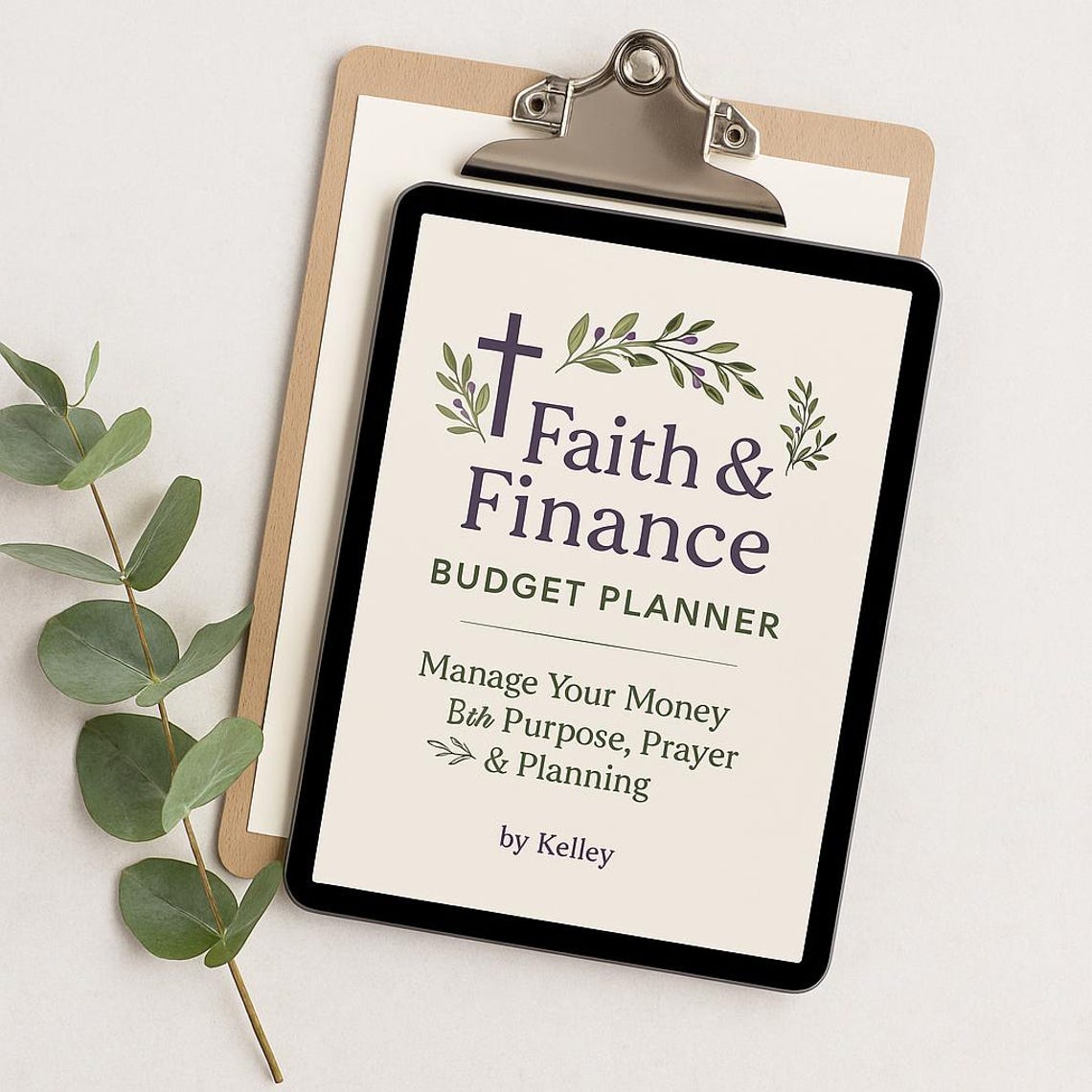 Christian Budget Planner: Faith & Finance, Tithing Tracker (PDF ...