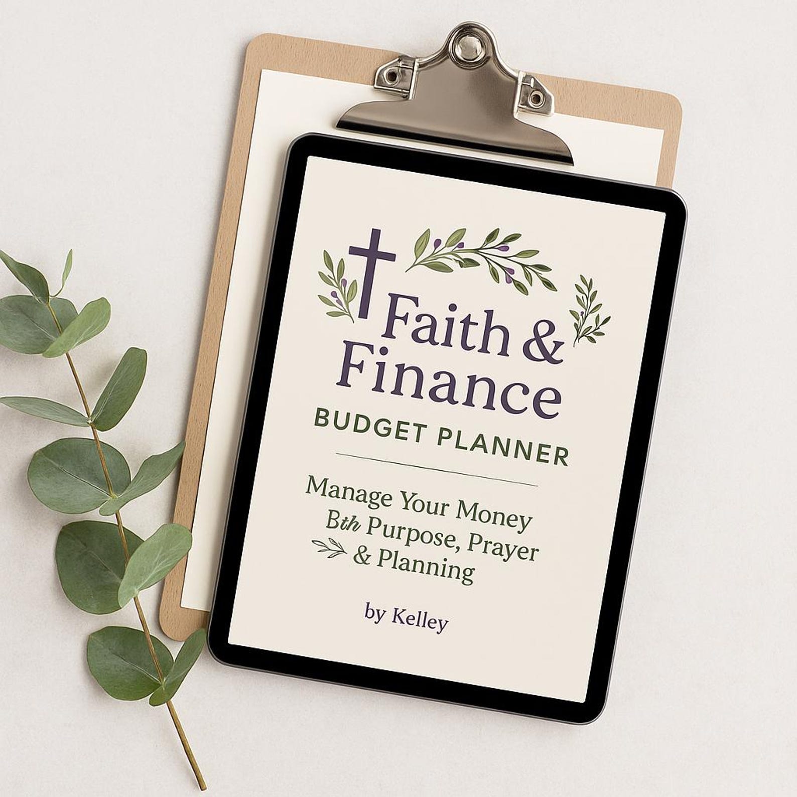 Christian Budget Planner: Faith & Finance, Tithing Tracker (PDF ...