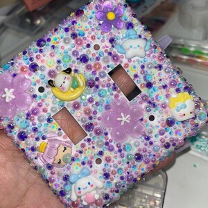 Kawaii Lightswitch Plate -custom Light Switch Plate – Personalized ...