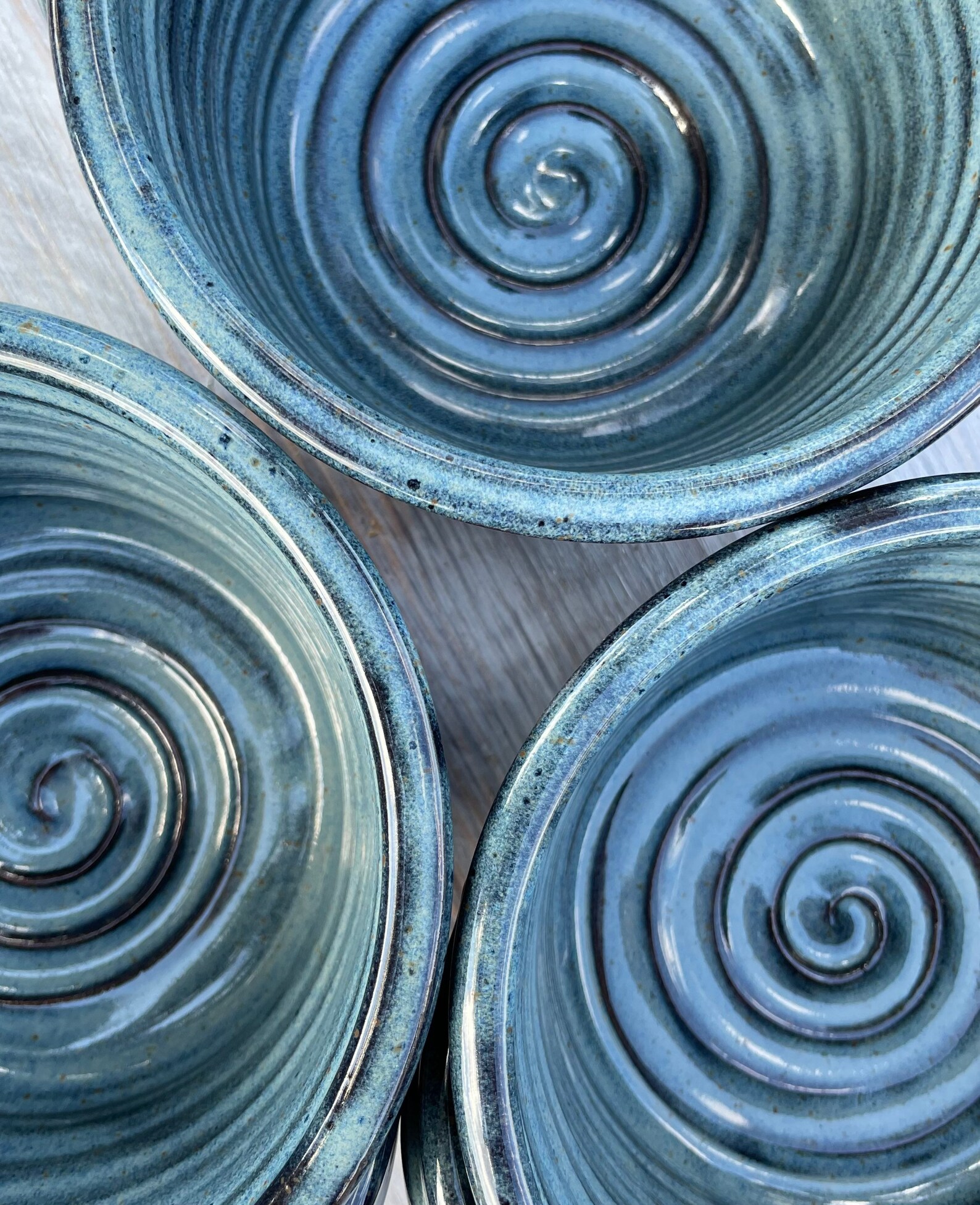 Bread Baker Pottery Bread Baking Pot in Blue Glaze 12 - Etsy