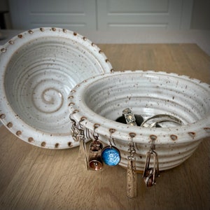 Earring Bowl - Jewelry Bowl - Earring Holder- Jewelry Organizer ...