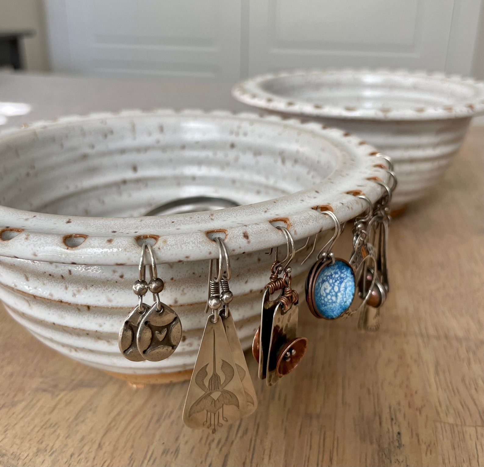 Earring Bowl - Jewelry Bowl - Earring Holder- Jewelry Organizer ...