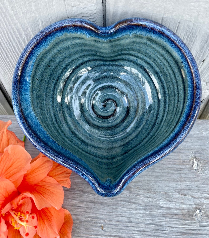 Heart Bowl Ceramic Heart Bowl Heart Shaped Bowl - Etsy