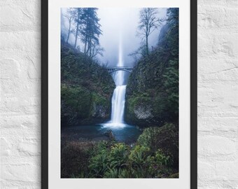 Multnomah Falls – Columbia River Gorge Photography Print - Etsy