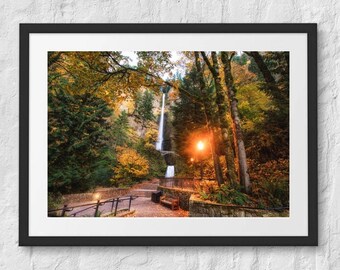 Multnomah Falls – Columbia River Gorge Photography Print - Etsy