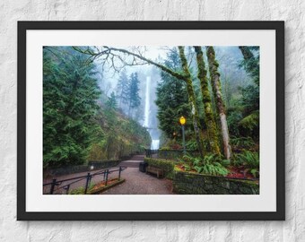 Multnomah Falls – Columbia River Gorge Photography Print - Etsy