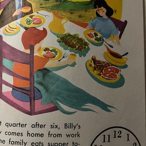 1980 My Clock Book Learn to Tell Time - Etsy