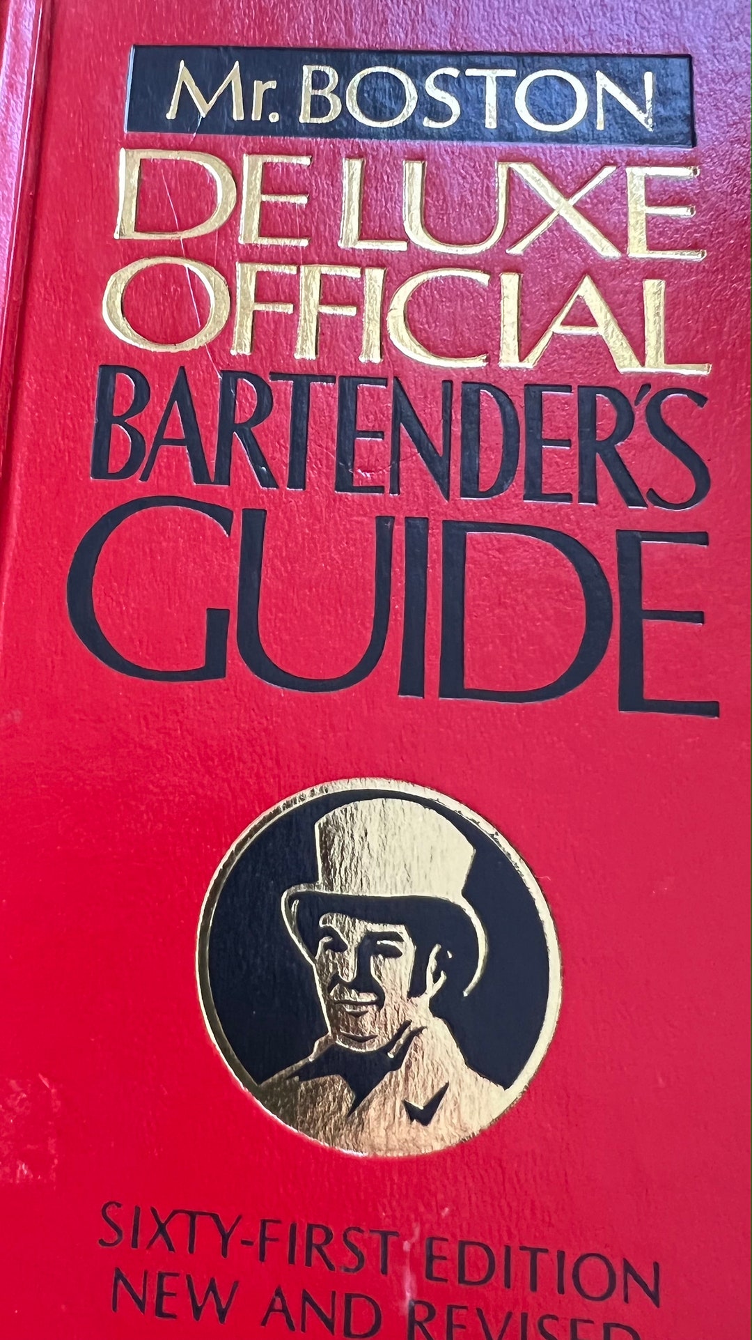 1981 Old Mr Boston De Luxe Official Bartender's Guide Hardcover - Etsy