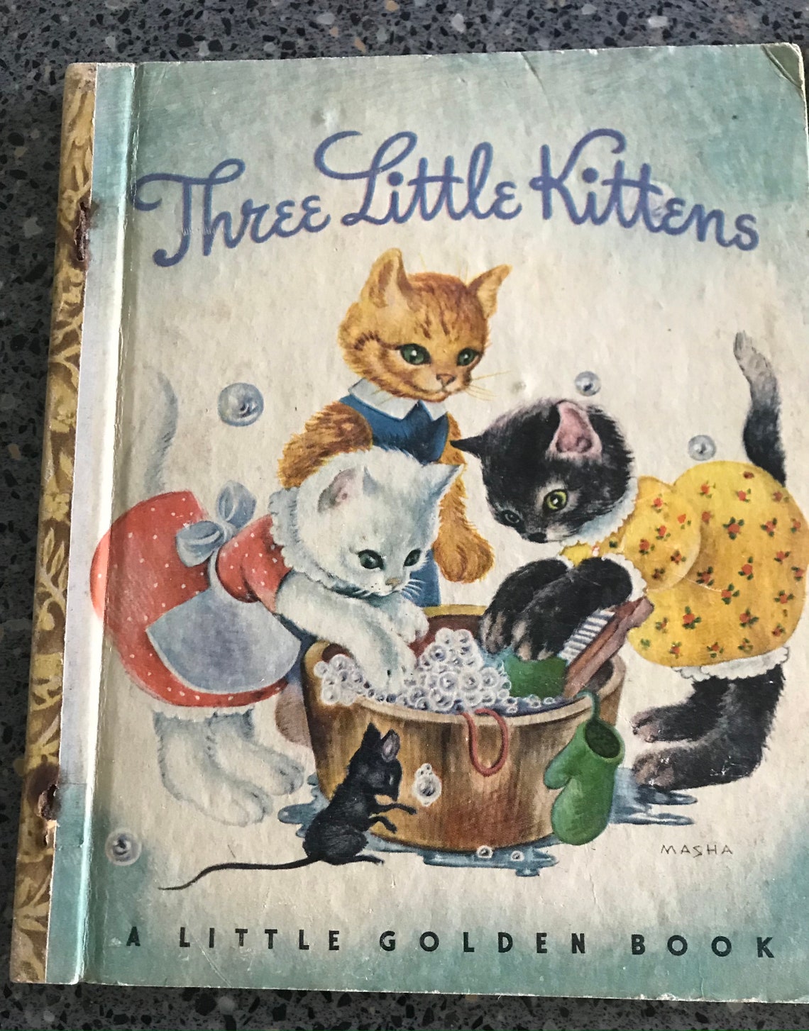 2 antique kitten cat books 1942 Three little Kittens book | Etsy