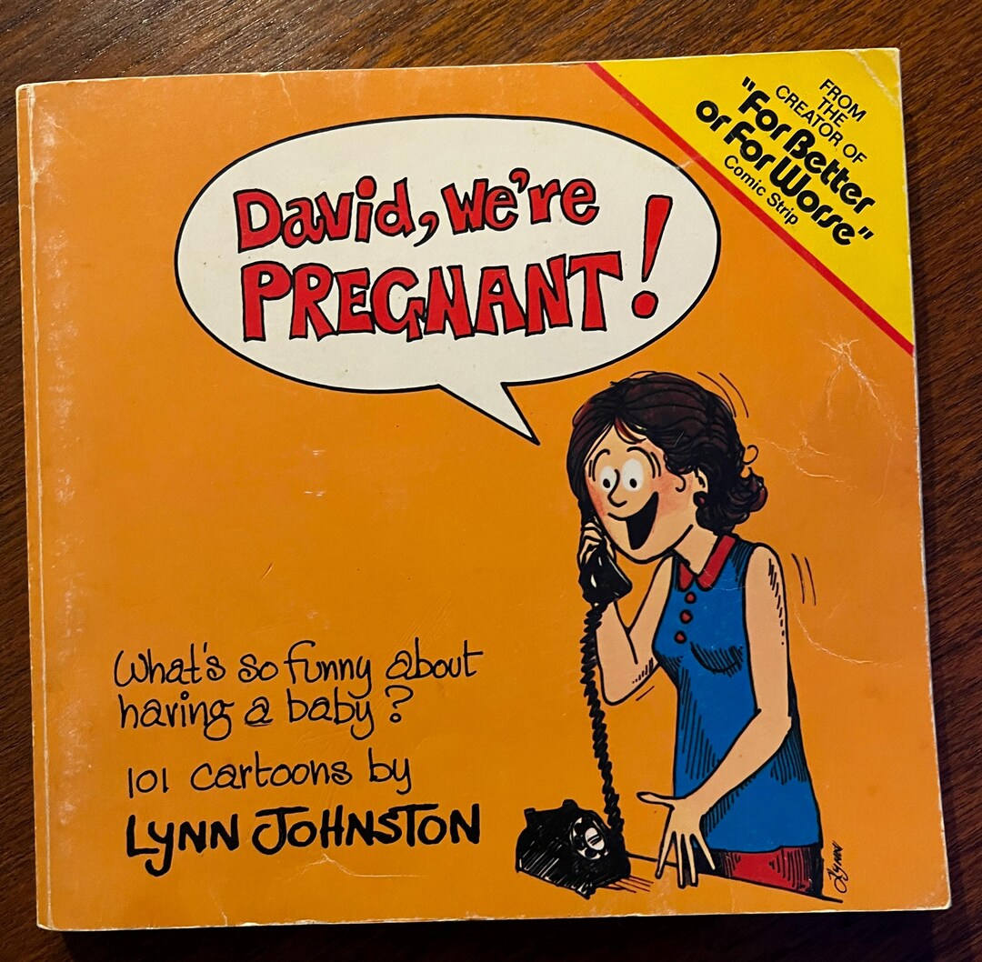 1983 David, We're Pregnant 101 Cartoons by Lynn Johnston Vintage ...