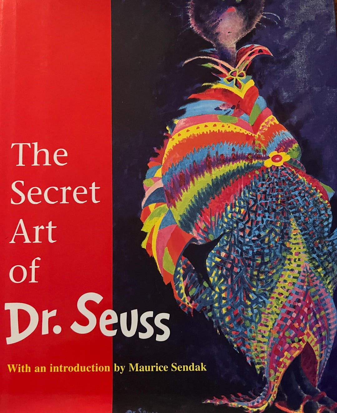 The Secret Art of Dr. Seuss With Intro by Maurice Sendak 1995 HC/DJ 1st ...