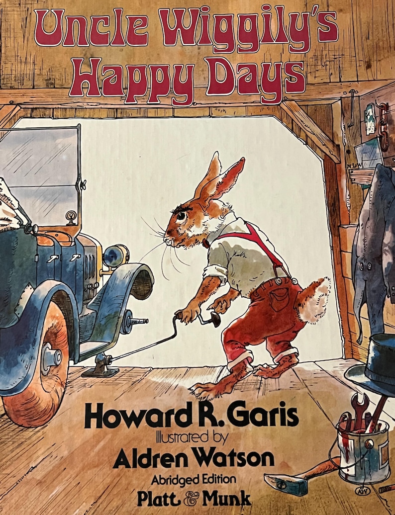 Uncle Wiggily's Happy Days Howard R. Garis Vintage 1976 Hardcover ...