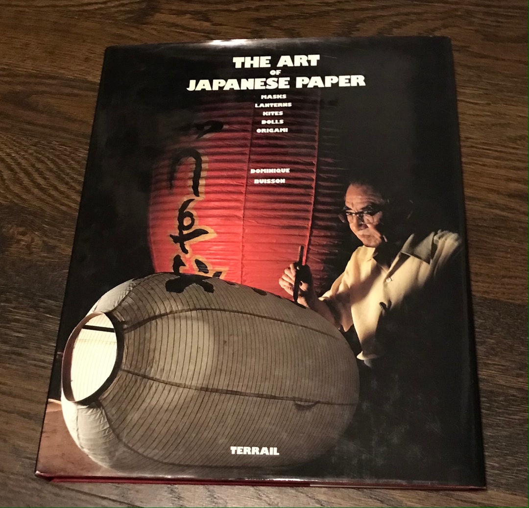 1992 the Art of Japanese Paper Masks Lanterns Kites Dolls - Etsy