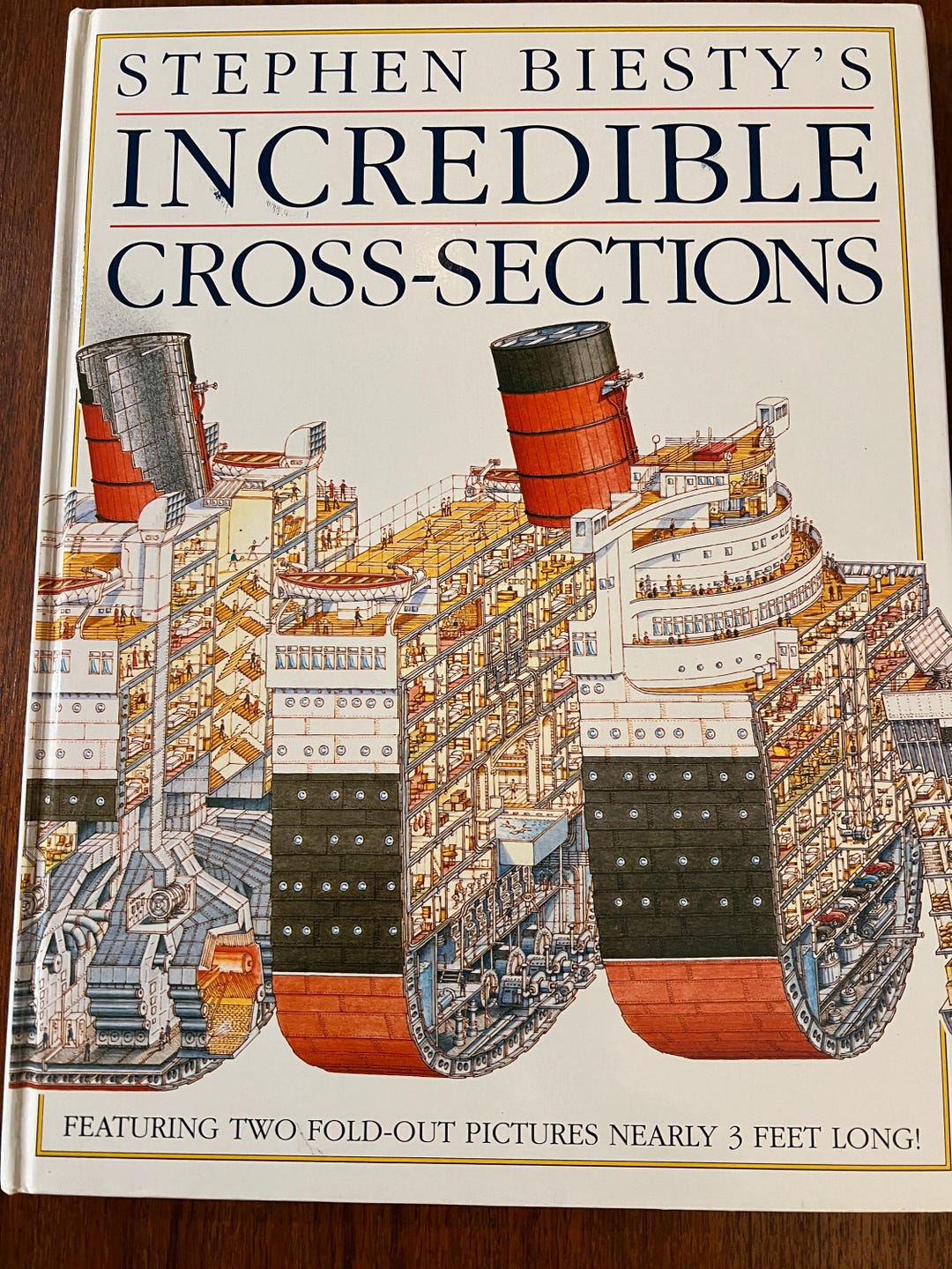 1992 Stephen Biesty's Cross Sections Many Things Over Sized Large Childrens Book - Etsy