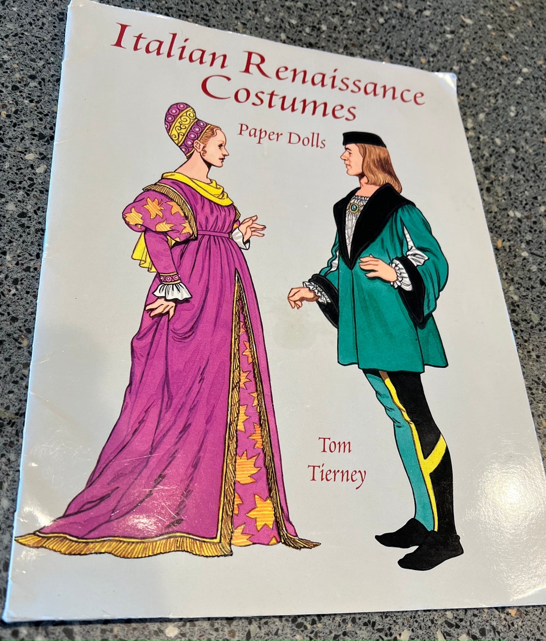 1998 Italian Renaissance Costumes Paper Dolls Tom Tierney Dover ...