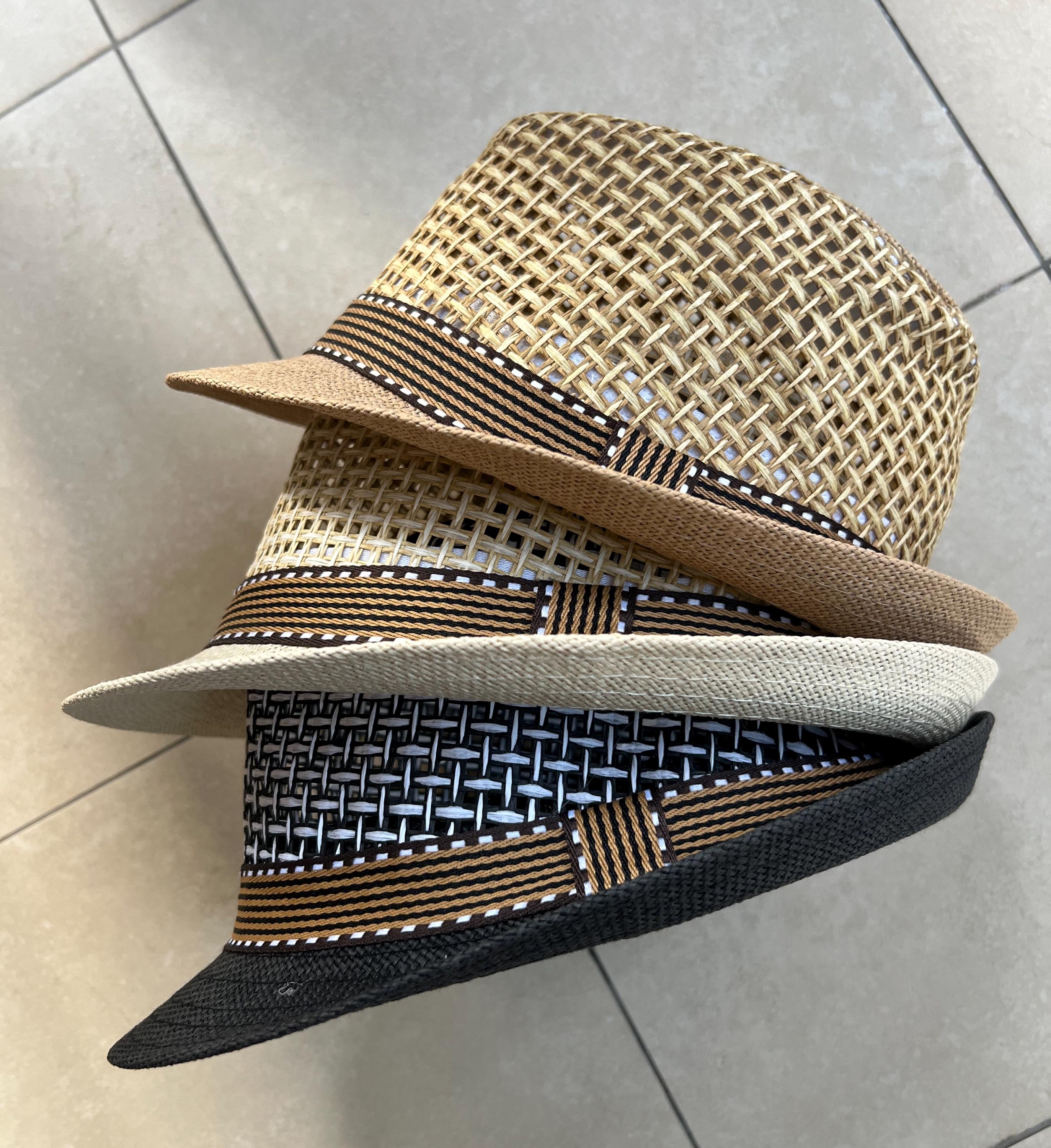 Handmade Straw Fodera Hat for Man, Men Fodera Cap, Sun Hat for Going ...