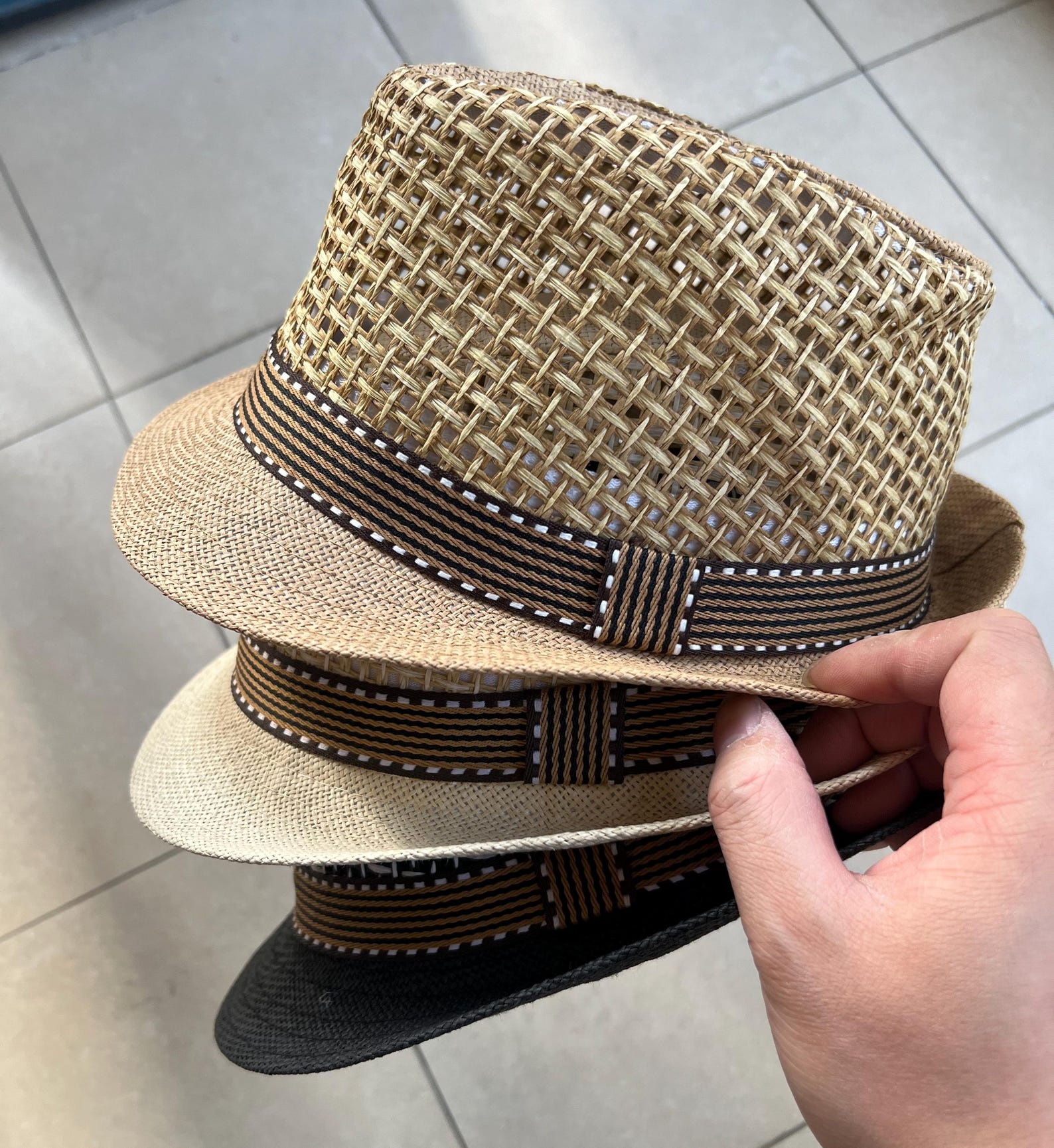 Handmade Straw Fodera Hat for Man, Men Fodera Cap, Sun Hat for Going ...