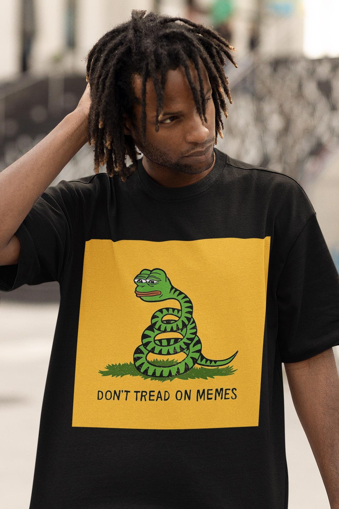 Don’t Tread on Memes Shirt | Free Speech Protest Tee | Pepe Gadsden ...
