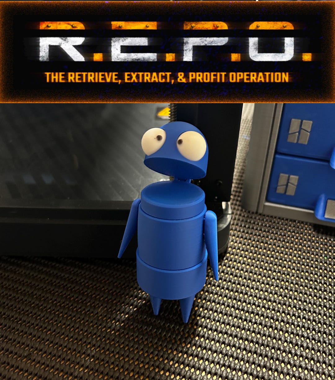 R.E.P.O Robot Model Kit – Multi-part 3D | STL Digital File - Etsy UK