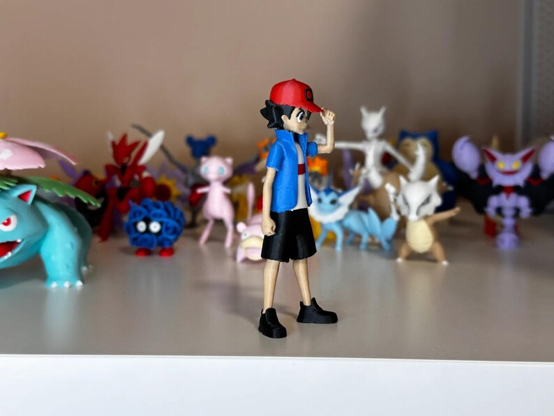 Ash Ketchum 3D Model – STL Digital File - Etsy Australia