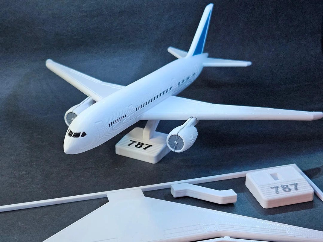 Boeing 787 Dreamliner 3D Puzzle Kit | STL Digital File - Etsy