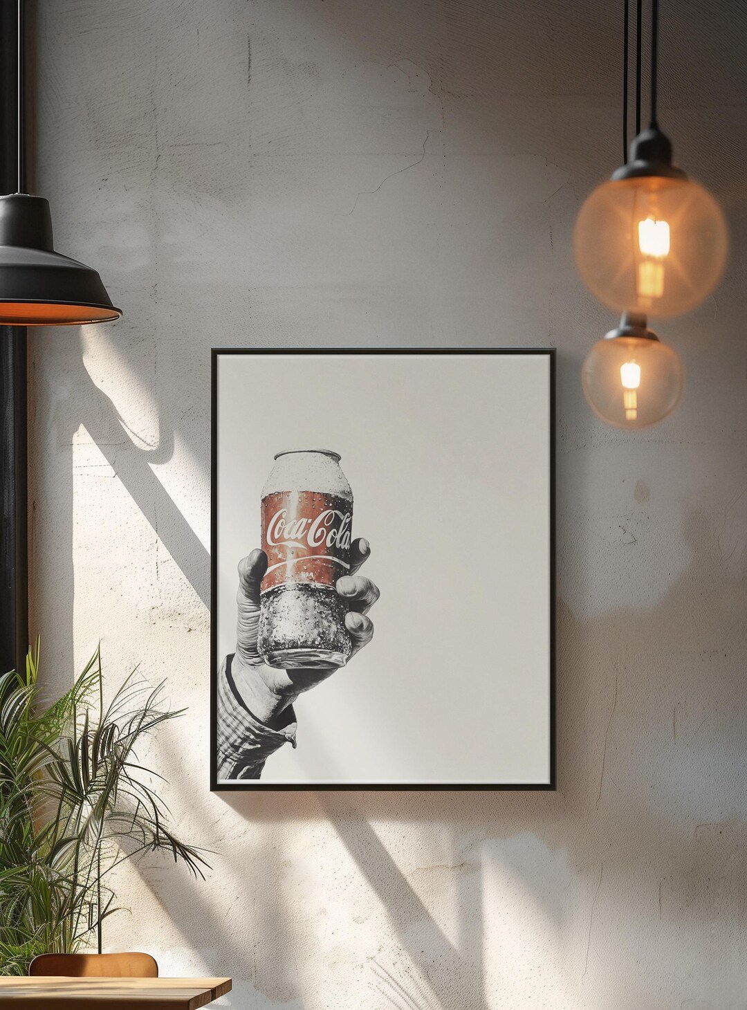 Retro Coca-cola Wall Art Print | Vintage Soda Pop Digital Download for ...