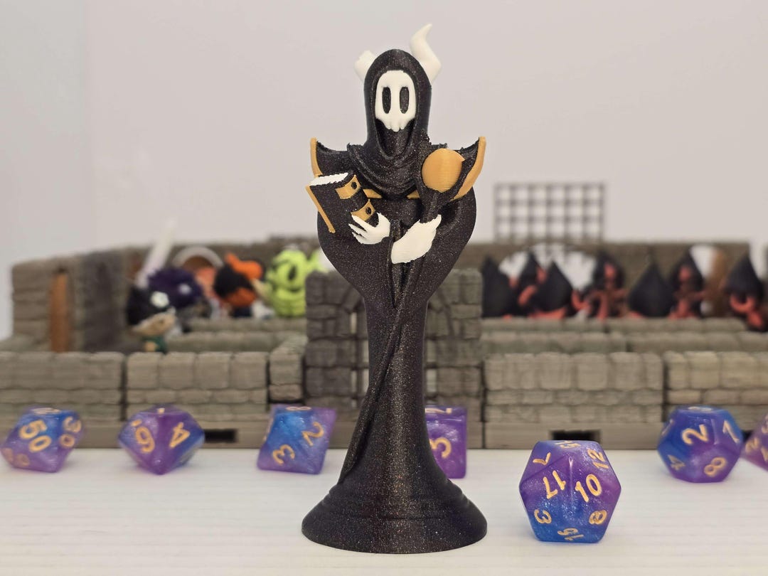Lich Boss Miniature: 3D Printed Undead Villain for Dnd - Etsy