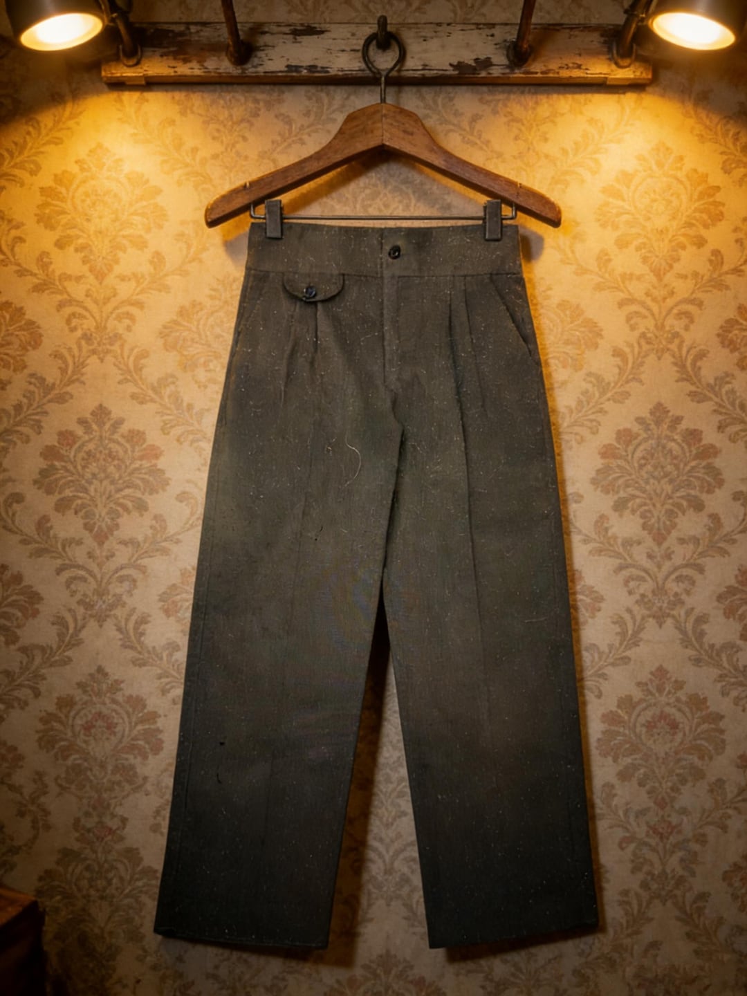 Vintage 1930s Pure Cotton Corduroy Railroad Pants -unique Back Cinch ...