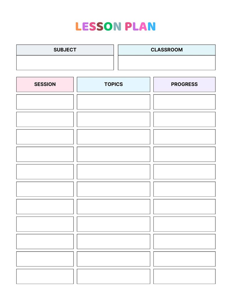 Editable and Printable Kid's Daily Schedule Planner | Kids Routine ...