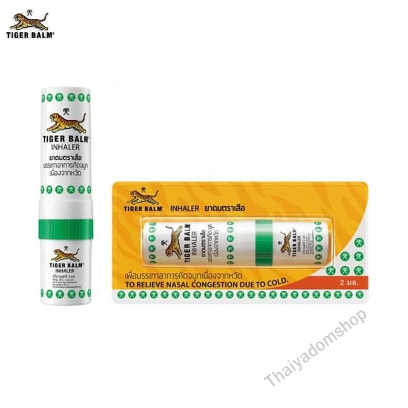 Tiger Balm Mini Inhaler 2ml Set of 6 – Menthol Nasal Aromatherapy ...