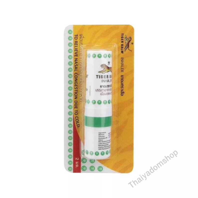 Tiger Balm Mini Inhaler 2ml Set of 6 – Menthol Nasal Aromatherapy ...