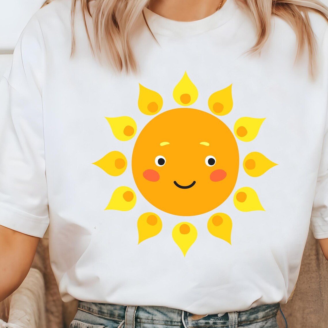 Sun Svg, Sun Svg Bundle, Summer Svg, Sunshine Svg, Cute Sun Face Svg ...
