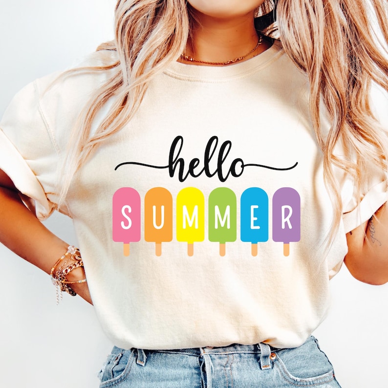 Hello Summer Svg Bundle, Hello Summer Svg, Summer Sign Svg, Summer Svg ...